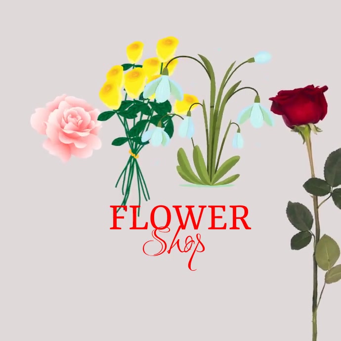 Flower shop Template | PosterMyWall