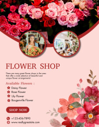 FLOWER SHOP FLYERS TEMPLATES | PosterMyWall