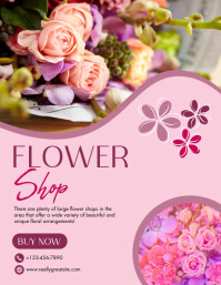 FLOWER SHOP FLYERS TEMPLATES | PosterMyWall