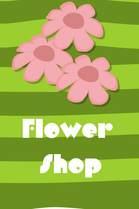Flower Shop poster Template | PosterMyWall