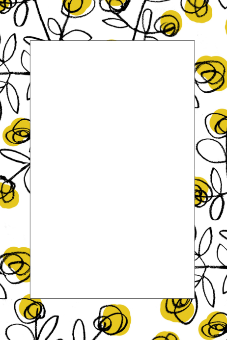 Copy of Flowers Party Prop Frame | PosterMyWall