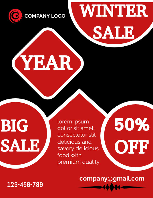 Plantilla de Flyer, company flyer logo | PosterMyWall