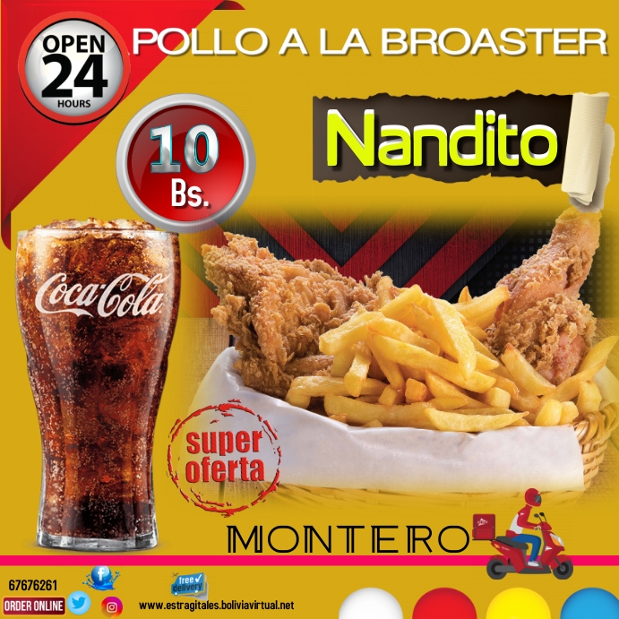 FLYER BROASTER Template | PosterMyWall