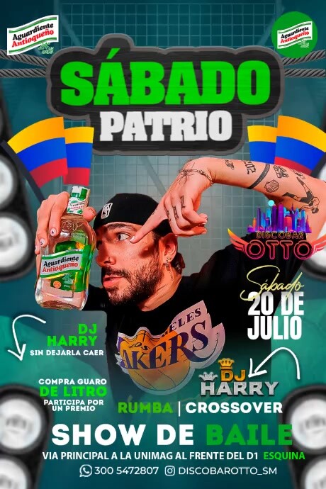 Plantilla de Flyer Discoteca Póster | PosterMyWall