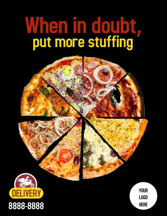 Copy of Flyer Pizza | PosterMyWall