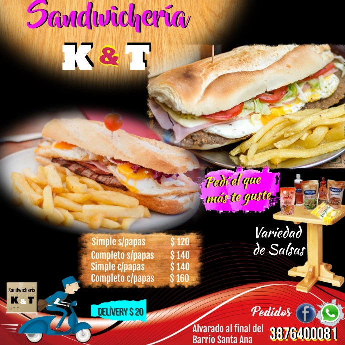 flyer sandwich Template | PosterMyWall