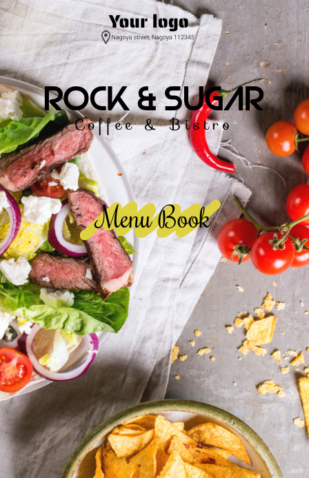 Menus Cover Template | PosterMyWall