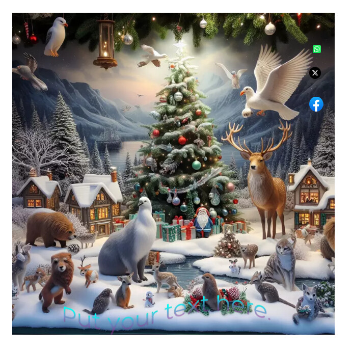 Flying bird flyer template. | PosterMyWall