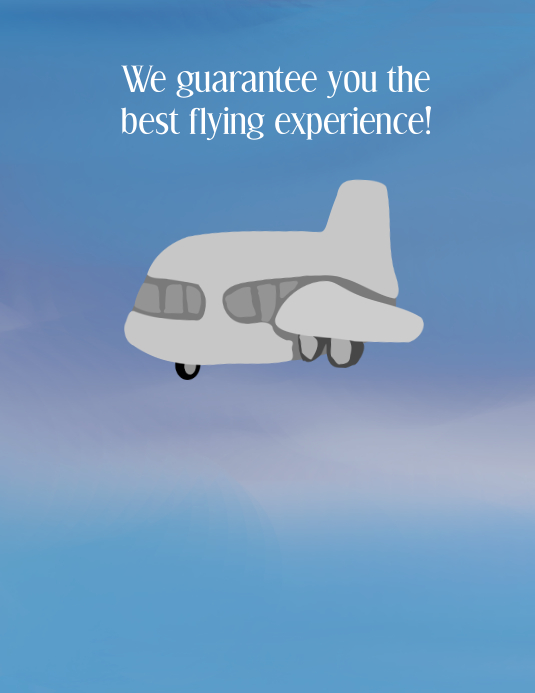 Flying Experience Template | PosterMyWall