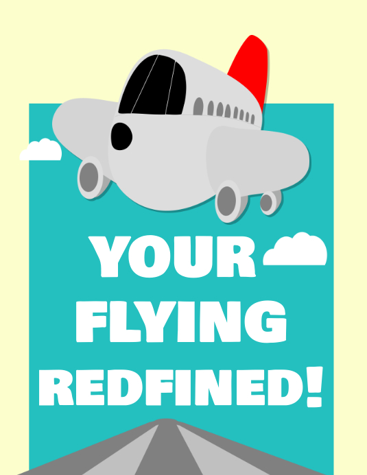 Flying Experience Template | PosterMyWall