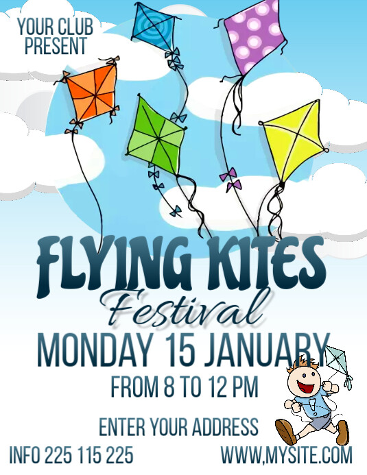 FLYING KITES Template PosterMyWall FLYING KITES Template PosterMyWall