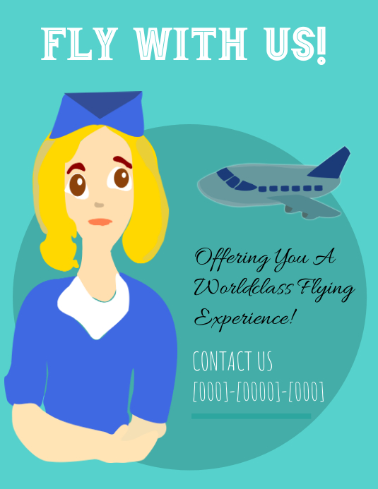Plantilla de Flying Poster | PosterMyWall