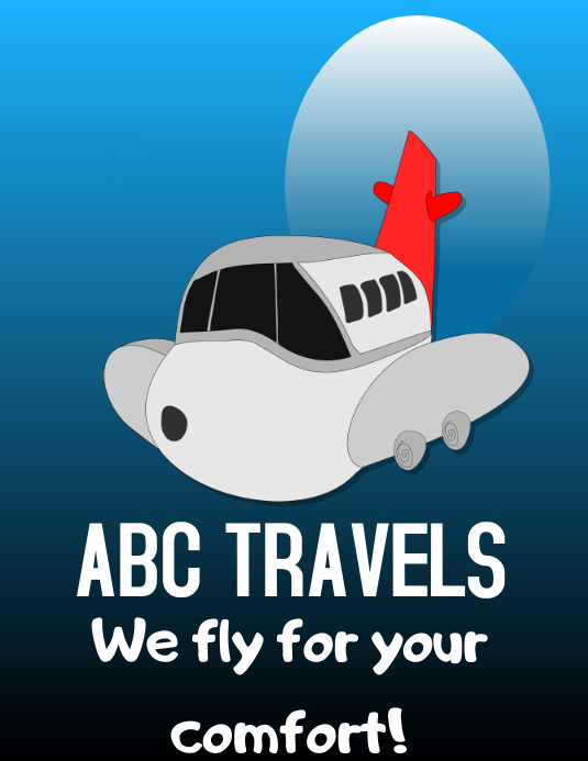 Flying poster Template | PosterMyWall