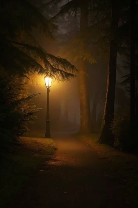 Fog Street Lamp Template | PosterMyWall