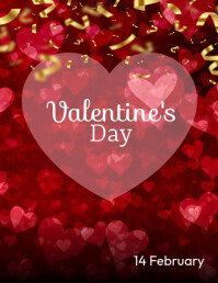 Plantilla para tarjeta de San Valentin Template | PosterMyWall