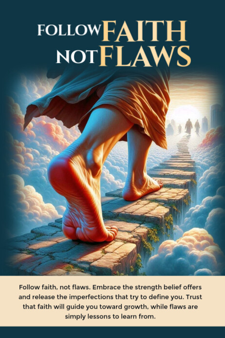 Copy of Follow faith | PosterMyWall