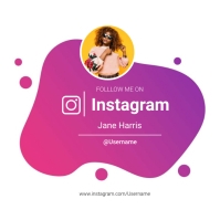 Follow me Template | PosterMyWall