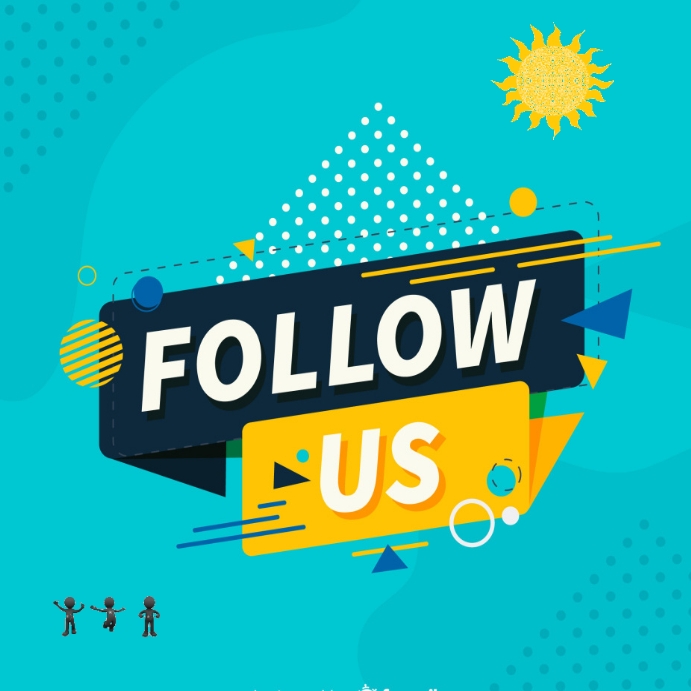 Follow us background Template | PosterMyWall