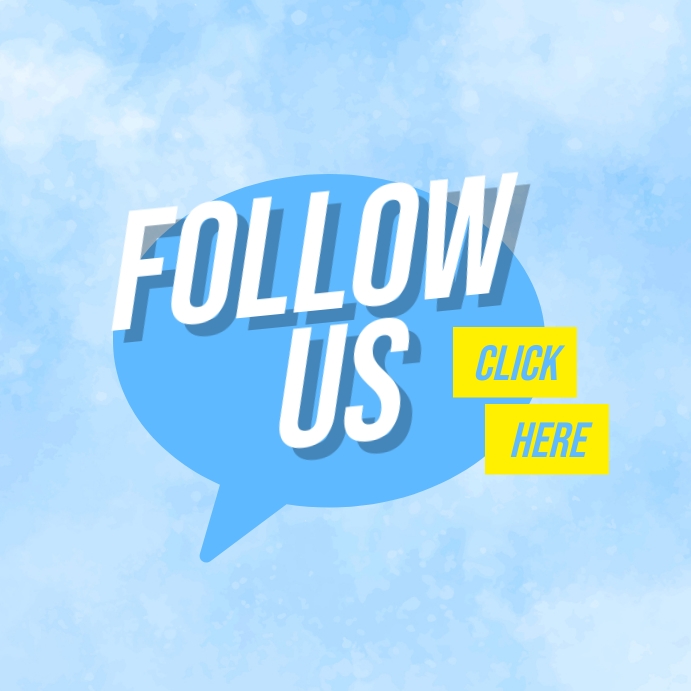 FOLLOW US Template | PosterMyWall