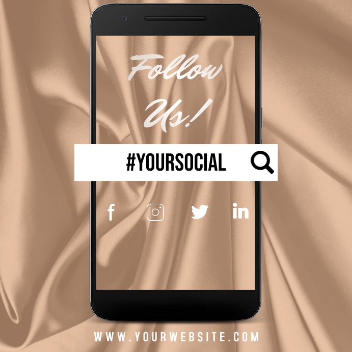 Follow us ig template | PosterMyWall