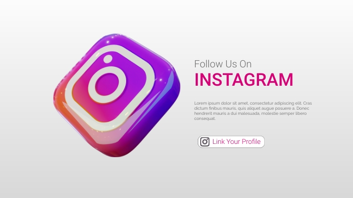 Copy of Follow Us On Instagram | PosterMyWall