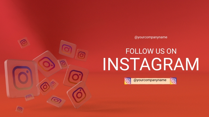 Copy of Follow us on online | PosterMyWall