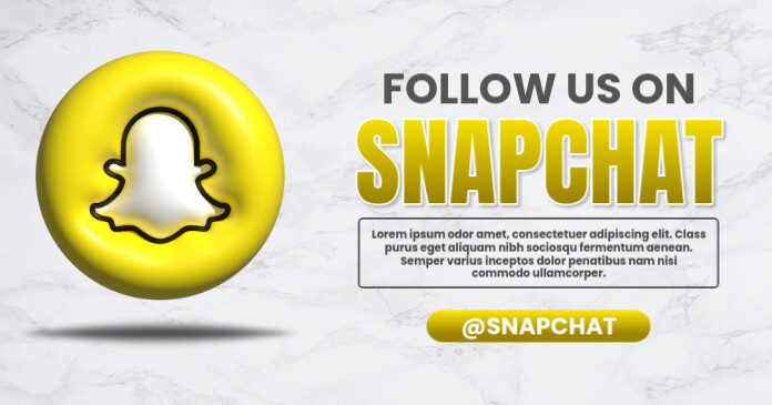 Copy of Follow Us On Snapchat | PosterMyWall