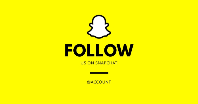 Copy of Follow Us On Snapchat Facebook Shared Image | PosterMyWall