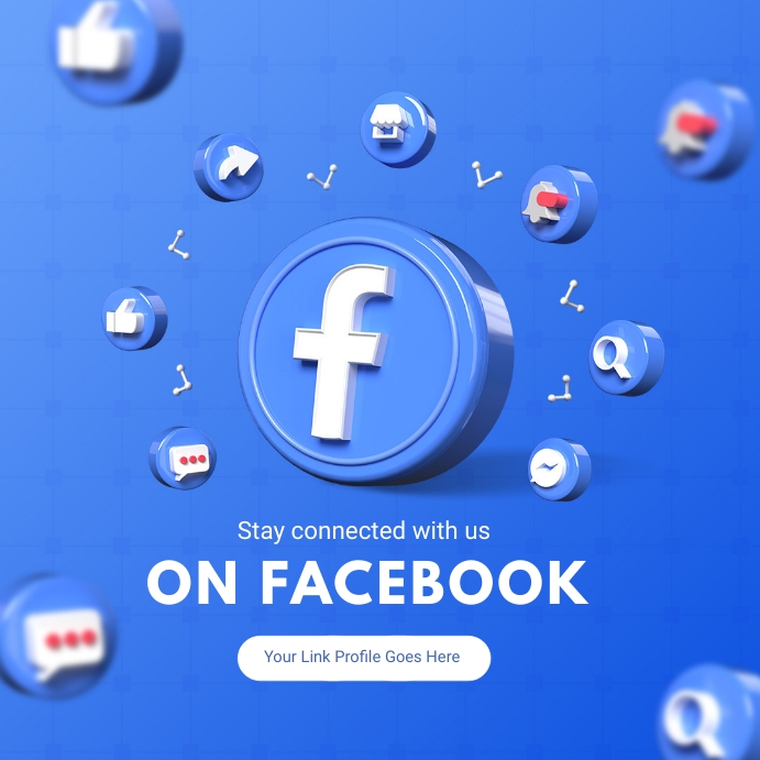 FOLLOW US ON SOCIAL MEDIA Template | PosterMyWall