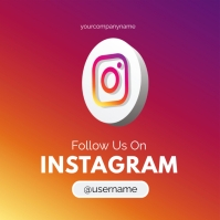 follow us Template | PosterMyWall