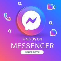 FOLLOW US ON SOCIAL MEDIA Template | PosterMyWall