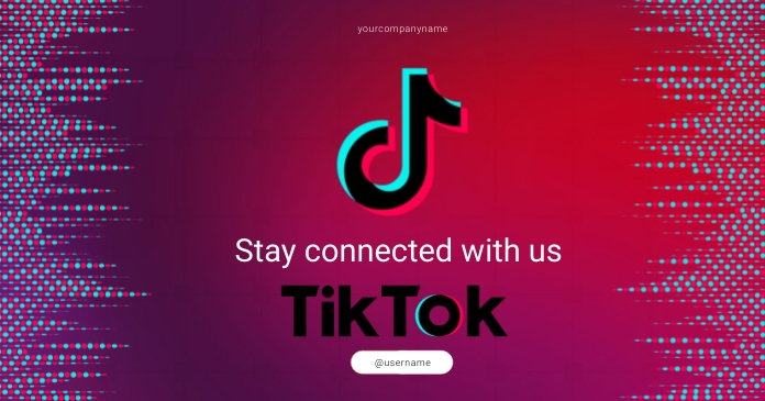 FOLLOW US ON TIKTOK Template | PosterMyWall