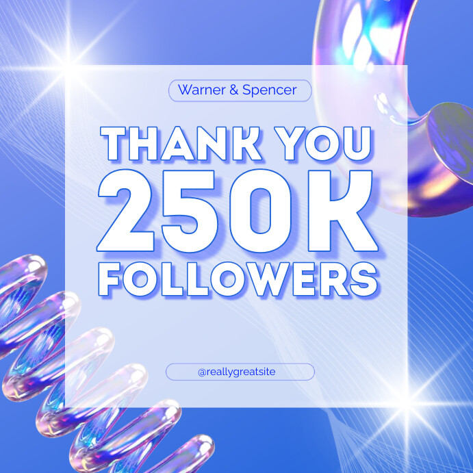 FOLLOWER ACHIEVEMENT Template | PosterMyWall