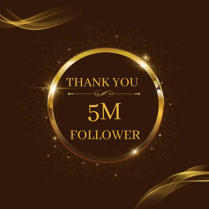 Follower Template | PosterMyWall