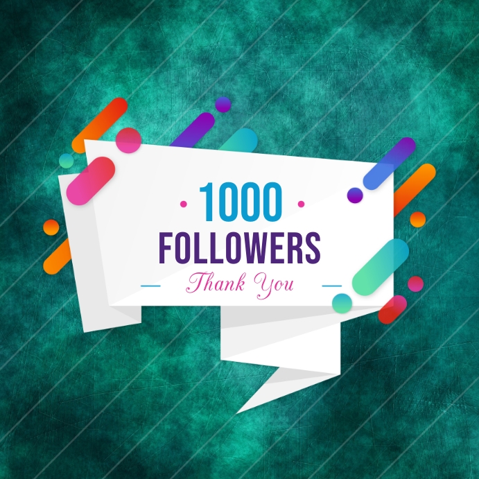 followers appreciation template | PosterMyWall