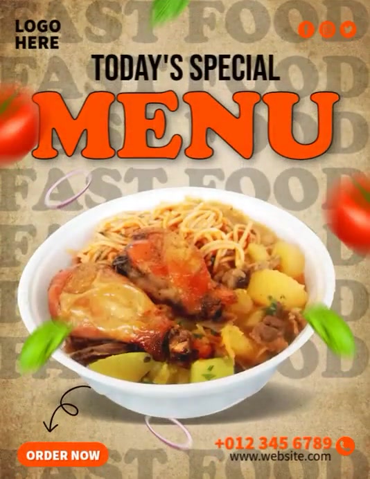 Food Ads Template | PosterMyWall