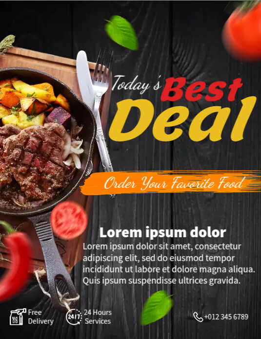 Copy of Food Ads | PosterMyWall