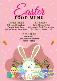 Easter Food Ads Template | PosterMyWall