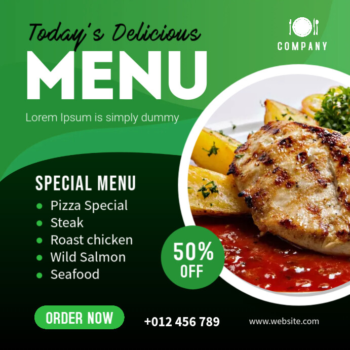 Desain Spanduk Makanan Templat | PosterMyWall