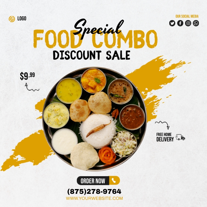 Copy of Food Combo Sale | PosterMyWall