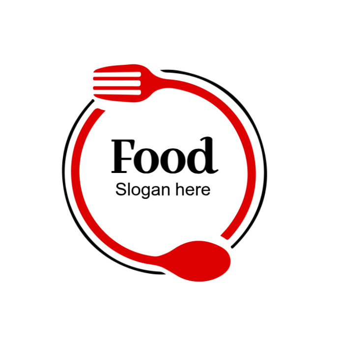 Food-cooking-spoon-fork-logo Logo Template | PosterMyWall