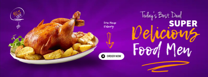 Food Cover Template | PosterMyWall