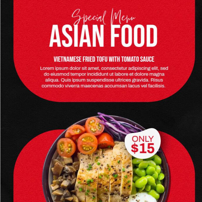 Food Cuisine Template | PosterMyWall