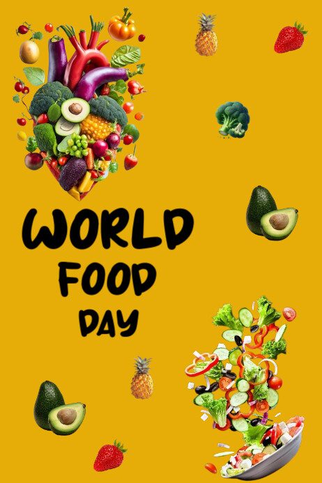 FOOD DAY POSTERS Template | PosterMyWall