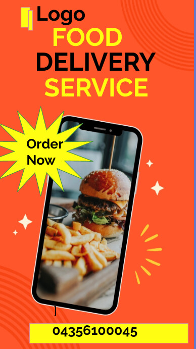 Plantilla de Food delivery flyer | PosterMyWall