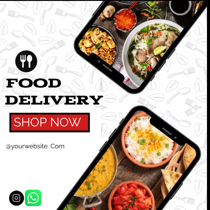 Food delivery flyer templates | PosterMyWall