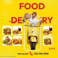 Food delivery Template | PosterMyWall