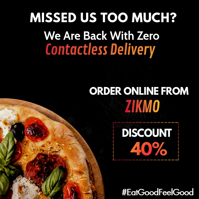 FOOD DELIVERY Service Template | PosterMyWall