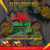 Chili Cook-Off Instagram Post Template | PosterMyWall