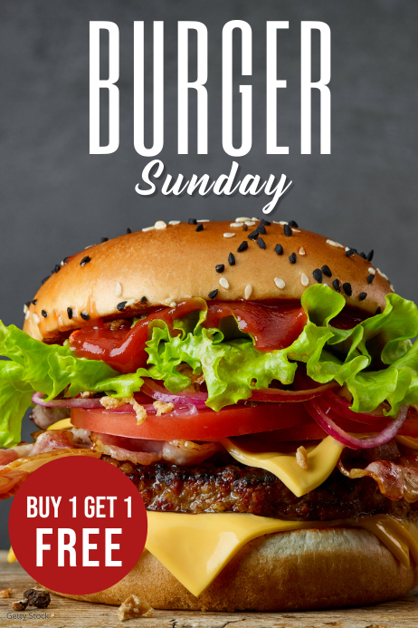 food Template | PosterMyWall